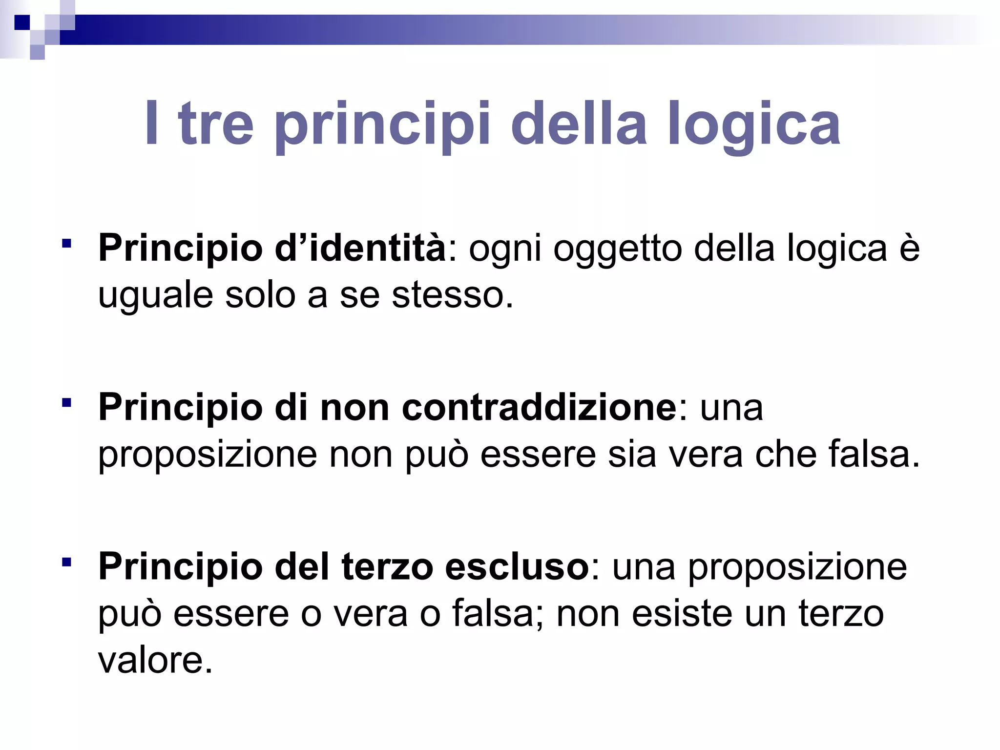 La logica nella matematica 4 slide | PPT