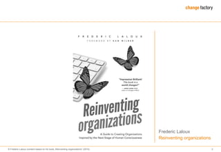 Frederic Laloux Reinventing Organizations | PDF