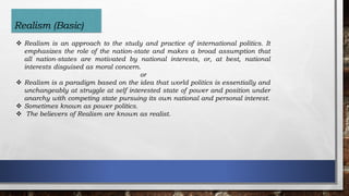 realism and idealism | PPTX