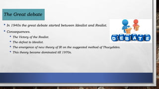 realism and idealism | PPTX