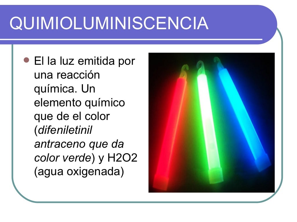 La luminiscencia