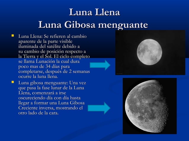 La luna nuestro único satélite natural de la tierra | PPT