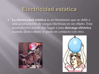 La luz, el magnetismo y la electricidad Carmen F | PPTX