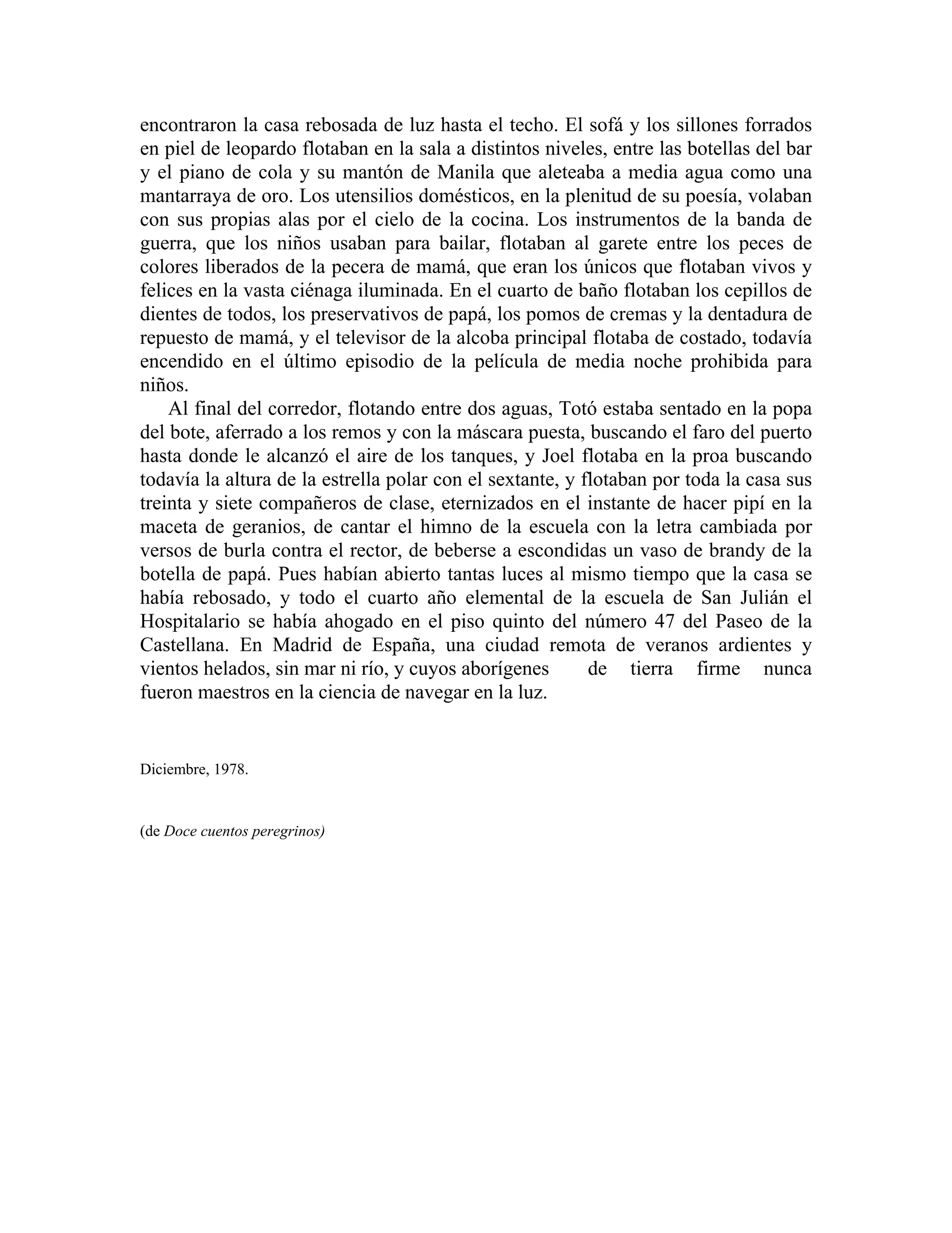 La luz es como el agua | PDF