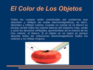 La luz y el sonido | PDF