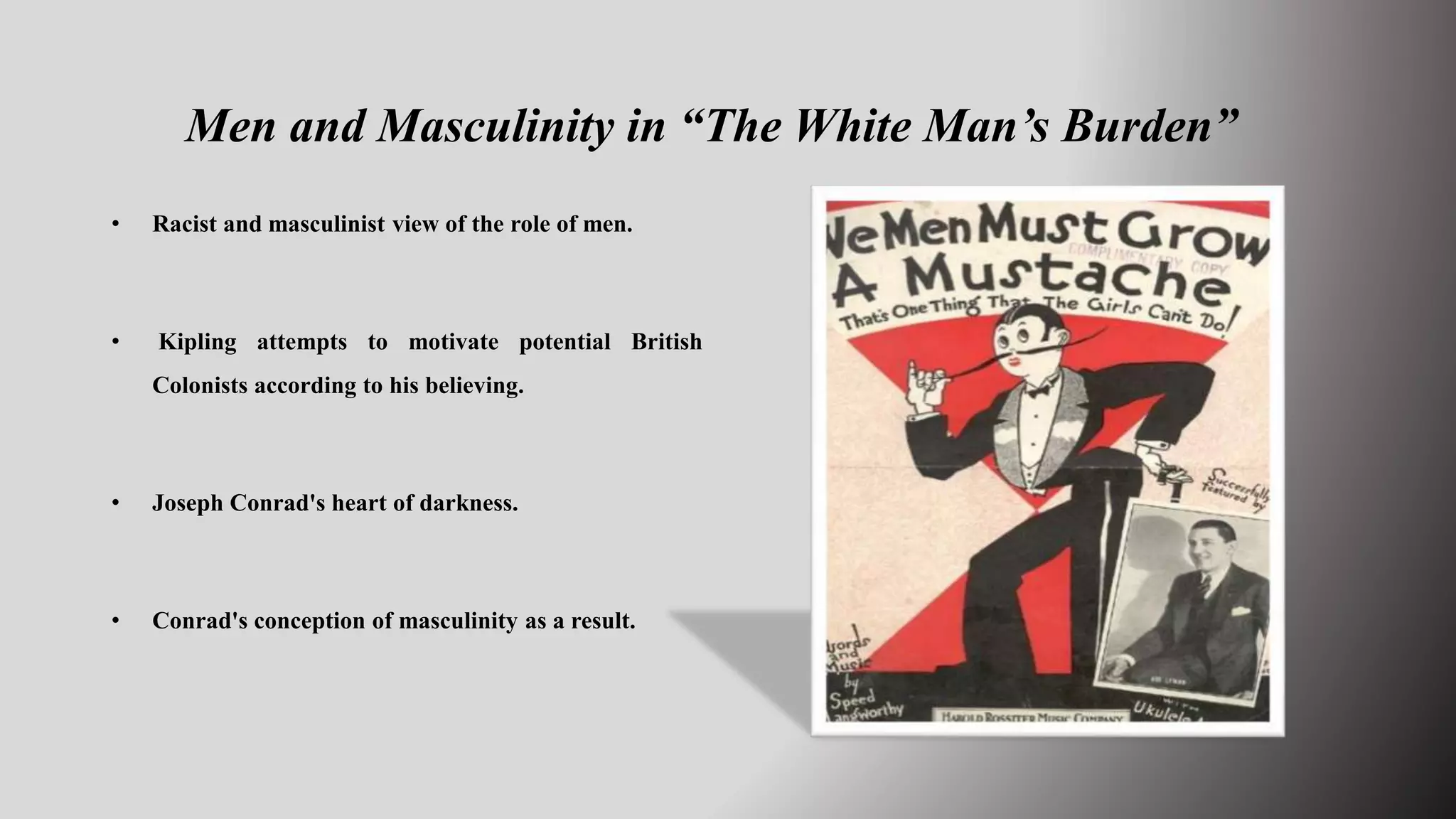 The Whiteman's Burden-Poster Analysis | PPTX