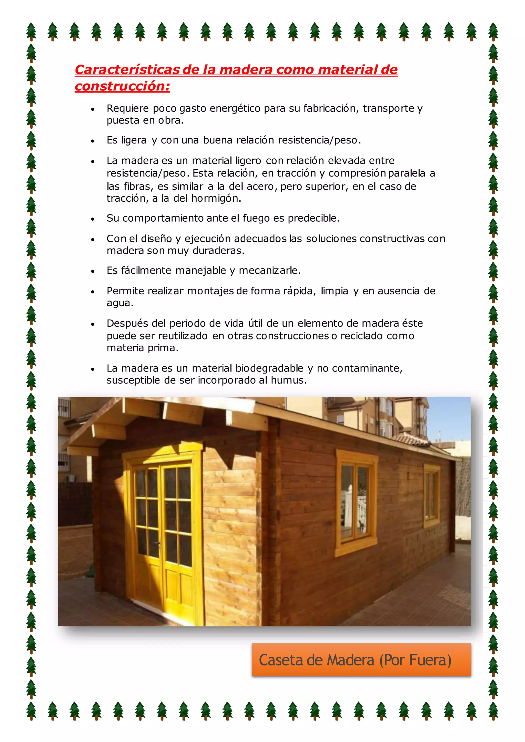 La madera materiales de construccion. | PDF