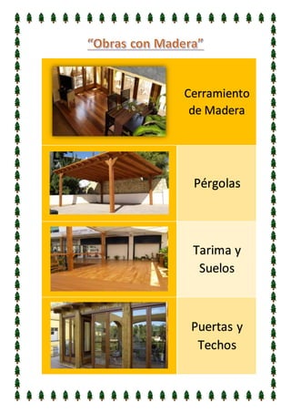 La madera materiales de construccion. | DOCX