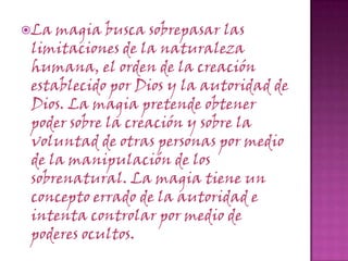 La magia | PPTX
