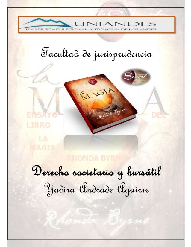 El Libro La Magia De Rhonda Byrne - Leer un Libro