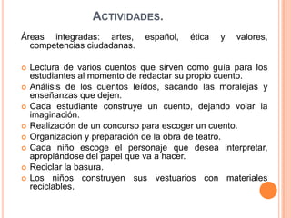 La magia de leer y escribir | PPTX