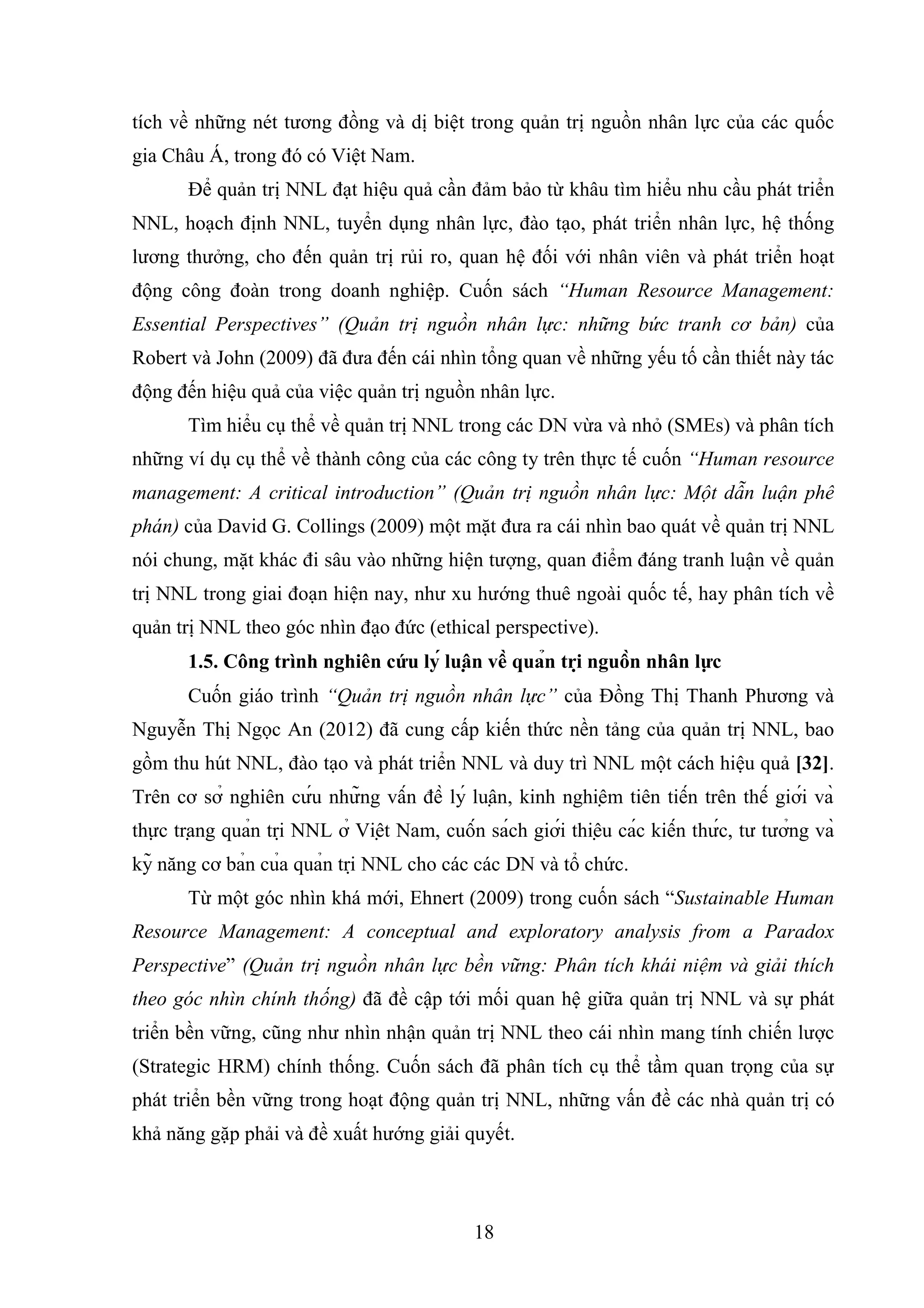 Luận án: Quản trị nguồn nhân lực tại Ngân hàng BIDV, HAY | PDF