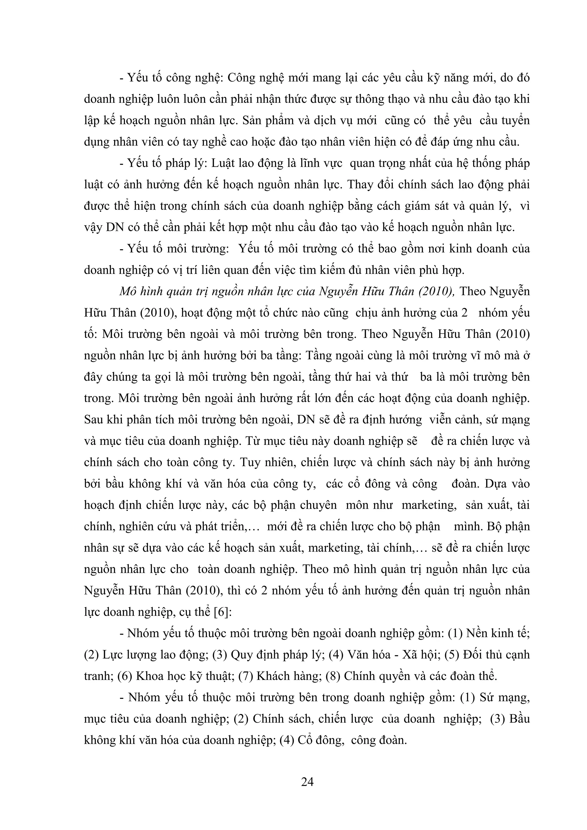 Luận án: Quản trị nguồn nhân lực tại Ngân hàng BIDV, HAY | PDF