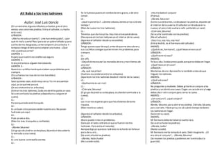La manta | DOCX