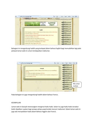 Laman web tokoh hadith -sheikh al albani- | PDF