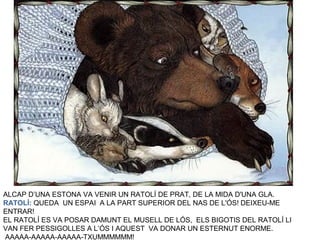 La manyopla, conte de jan brett | PPT