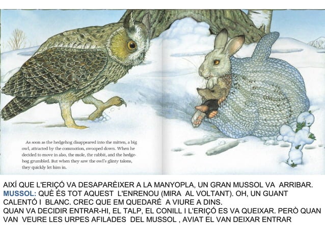 La manyopla, conte de jan brett | PPT