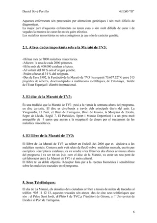 La Marató De Tv3 | PDF