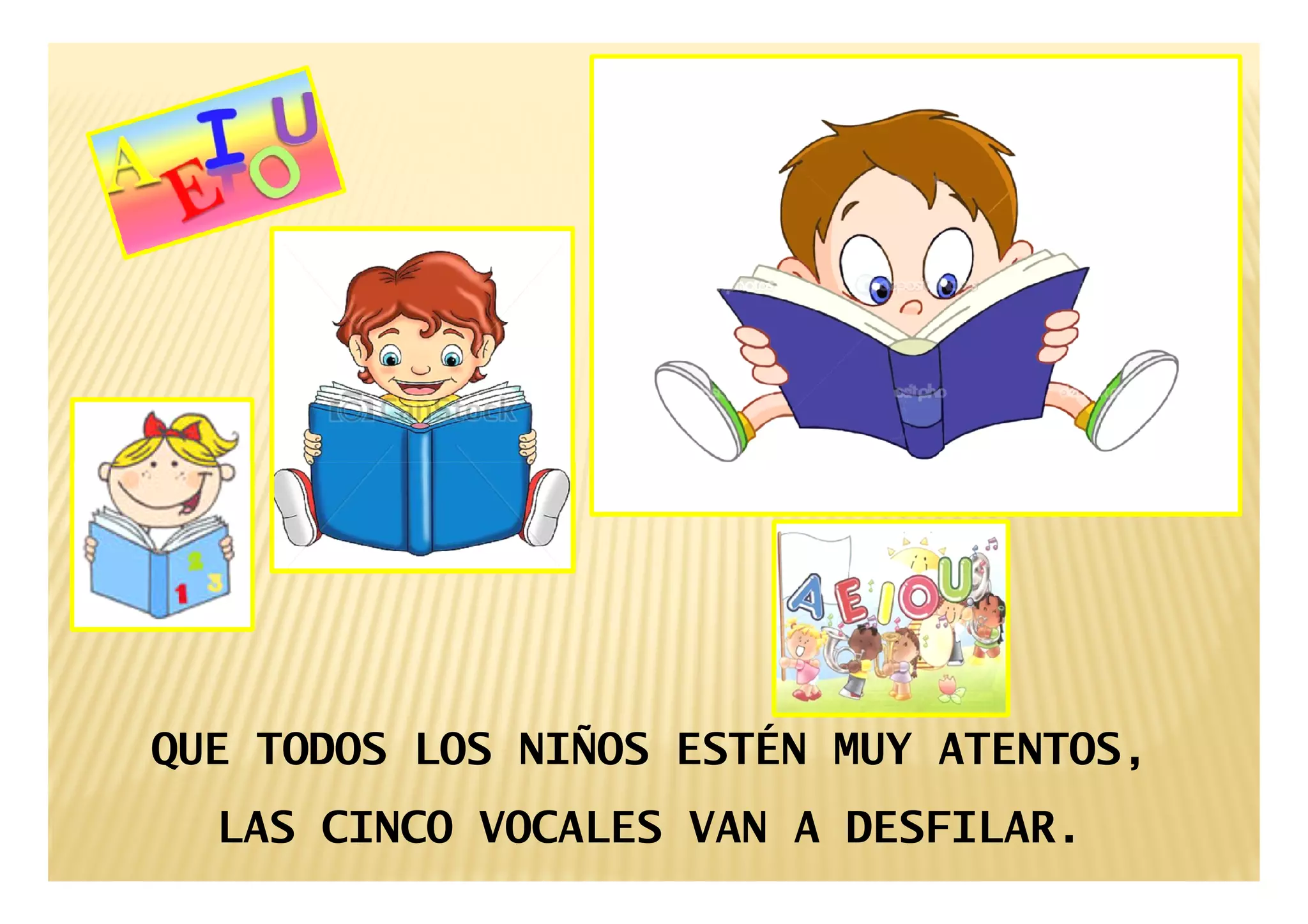 LA MARCHA DE LAS VOCALES | PPT