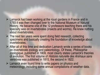 Lamarck | PPT