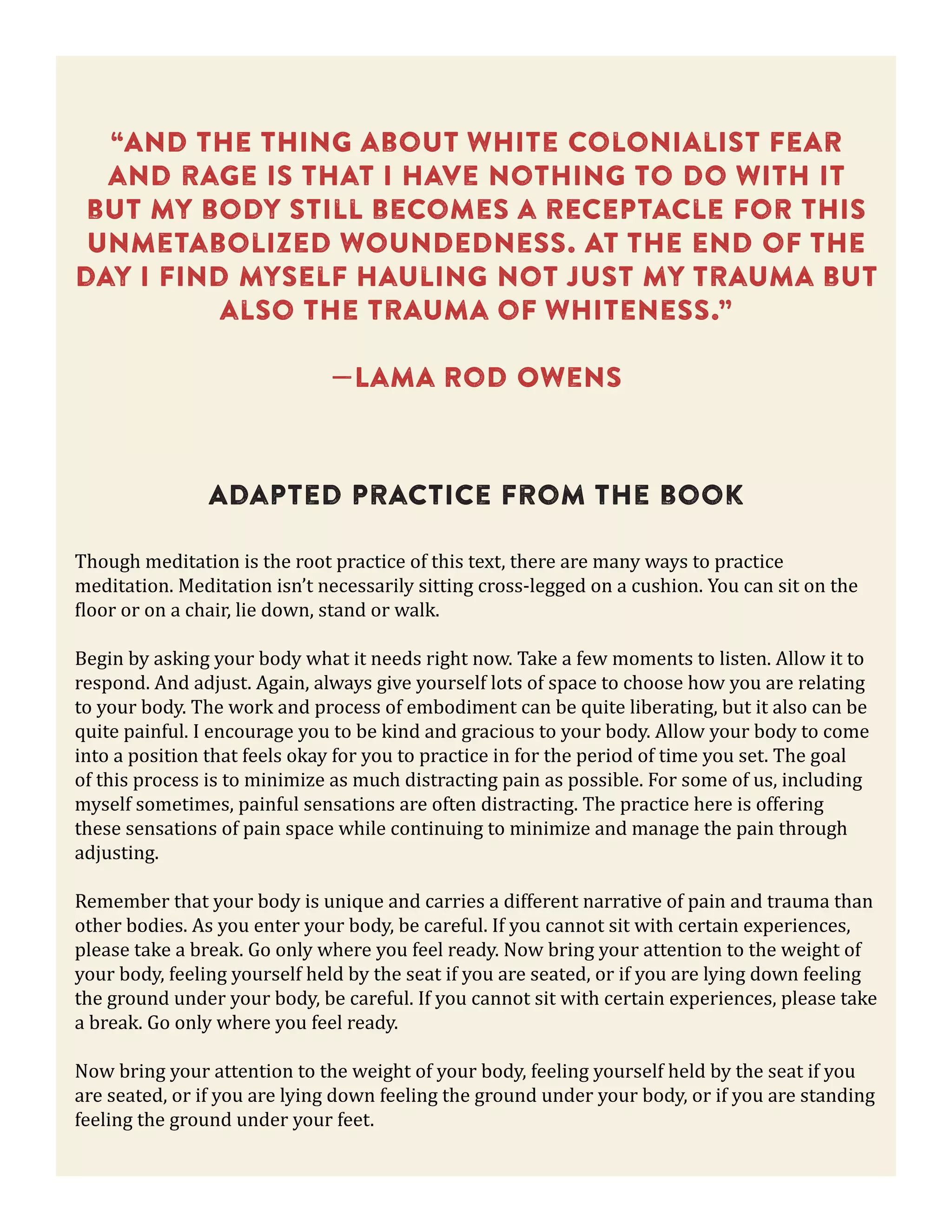 Lama Rod Owens | PDF