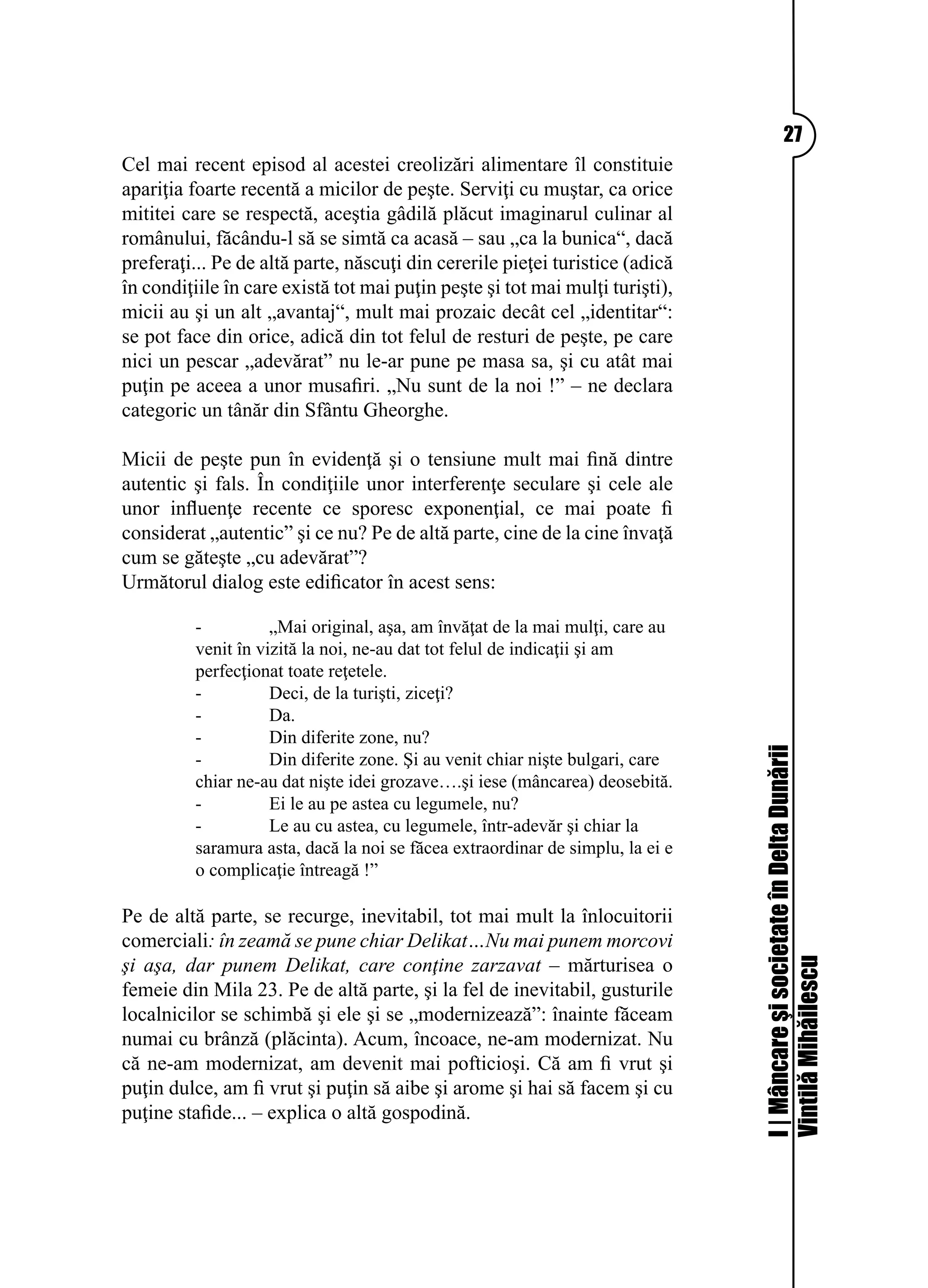 "La masa cu oamenii Deltei" - Cercetarea gastronomiei din Delta Dunarii ...