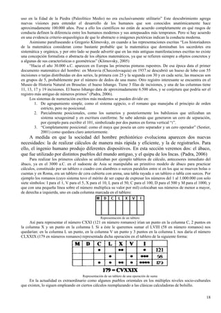 La matemática de los aborígenes patagónicos. | PDF
