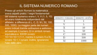 La matematica nell'antica Roma | PPTX