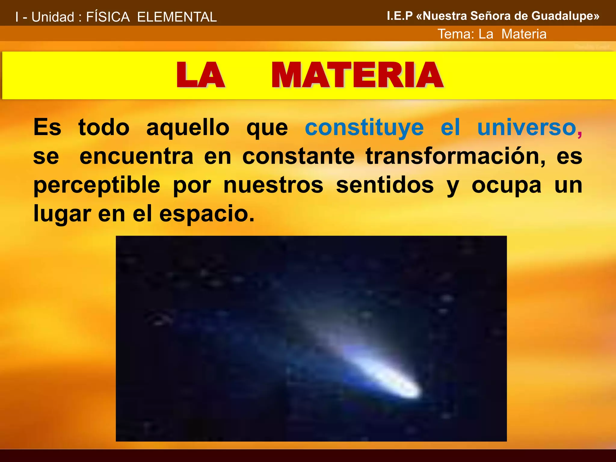 La materia y sus propiedades | PPT