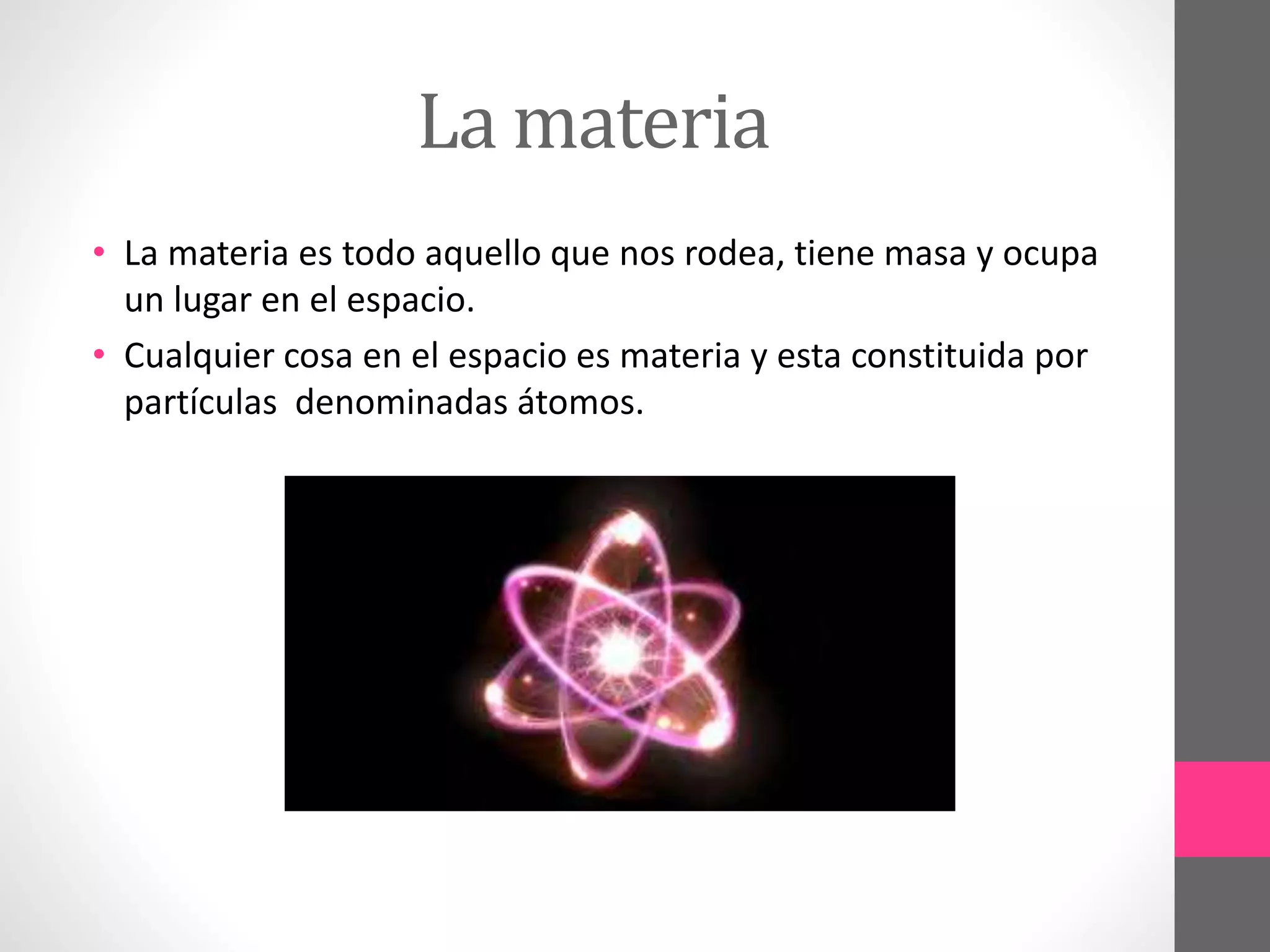 La materia y sus propiedades | PPTX