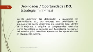 La Matriz FODA | PPT