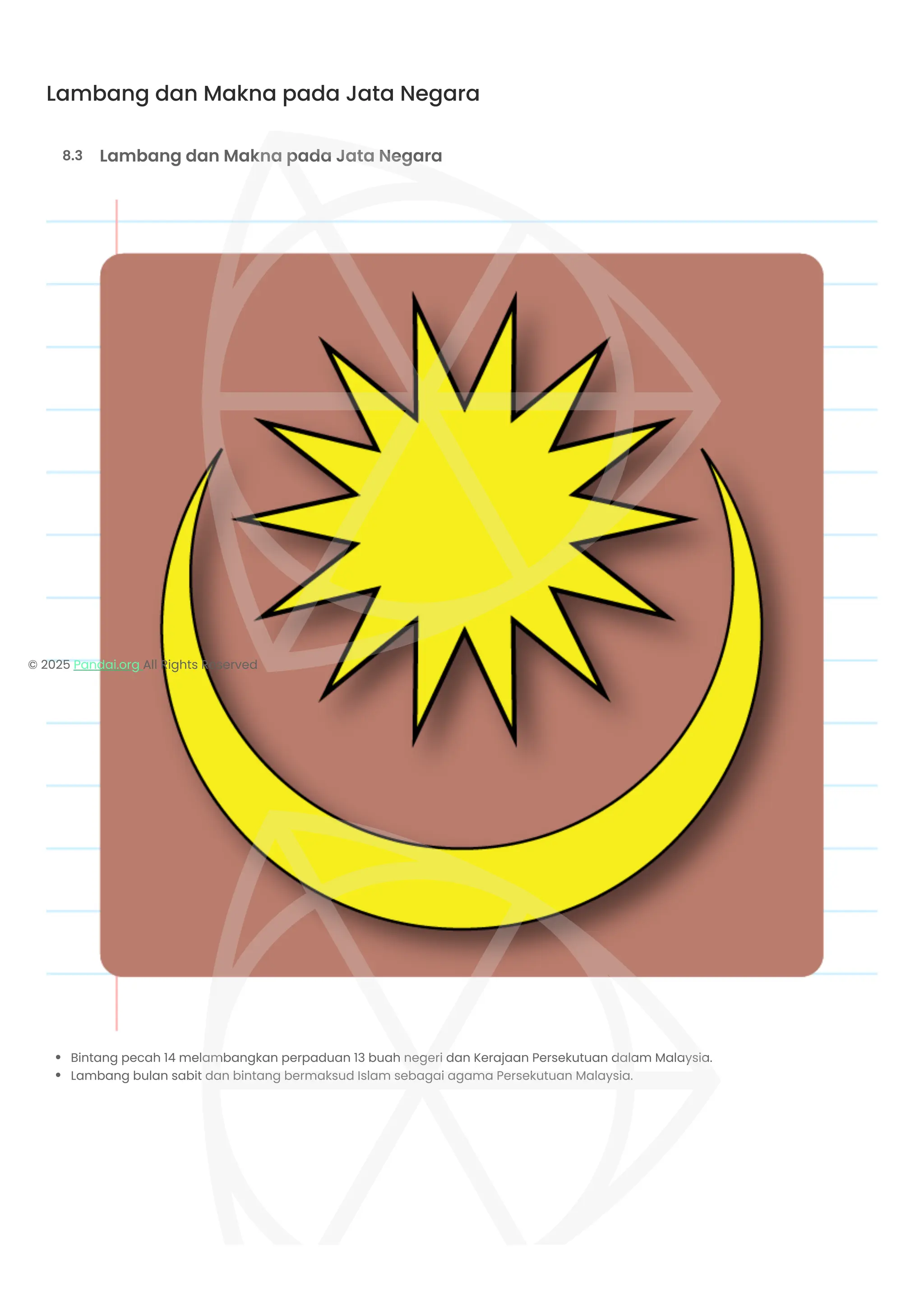 Lambang dan Makna Jata Negara.pdf pandai | PDF
