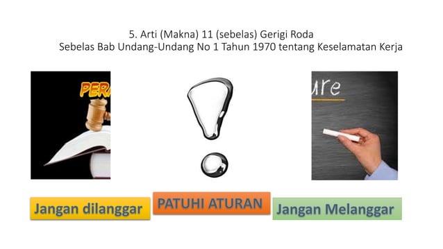 Arti dan Makna Lambang K3 (Keselamatan dan Kesehatab Kerja) | PPTX
