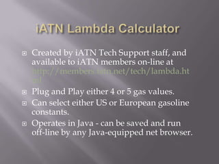 VVC AUTO 85.5 - Smog Technician - Level 1 - Lambda | PPTX