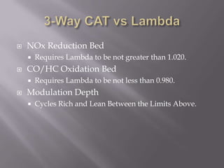 VVC AUTO 85.5 - Smog Technician - Level 1 - Lambda | PPTX