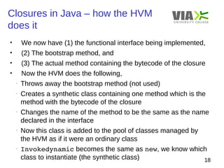 Exploring lambdas and invokedynamic for embedded systems | PPT