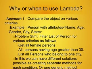 Lambda Expression | PPTX