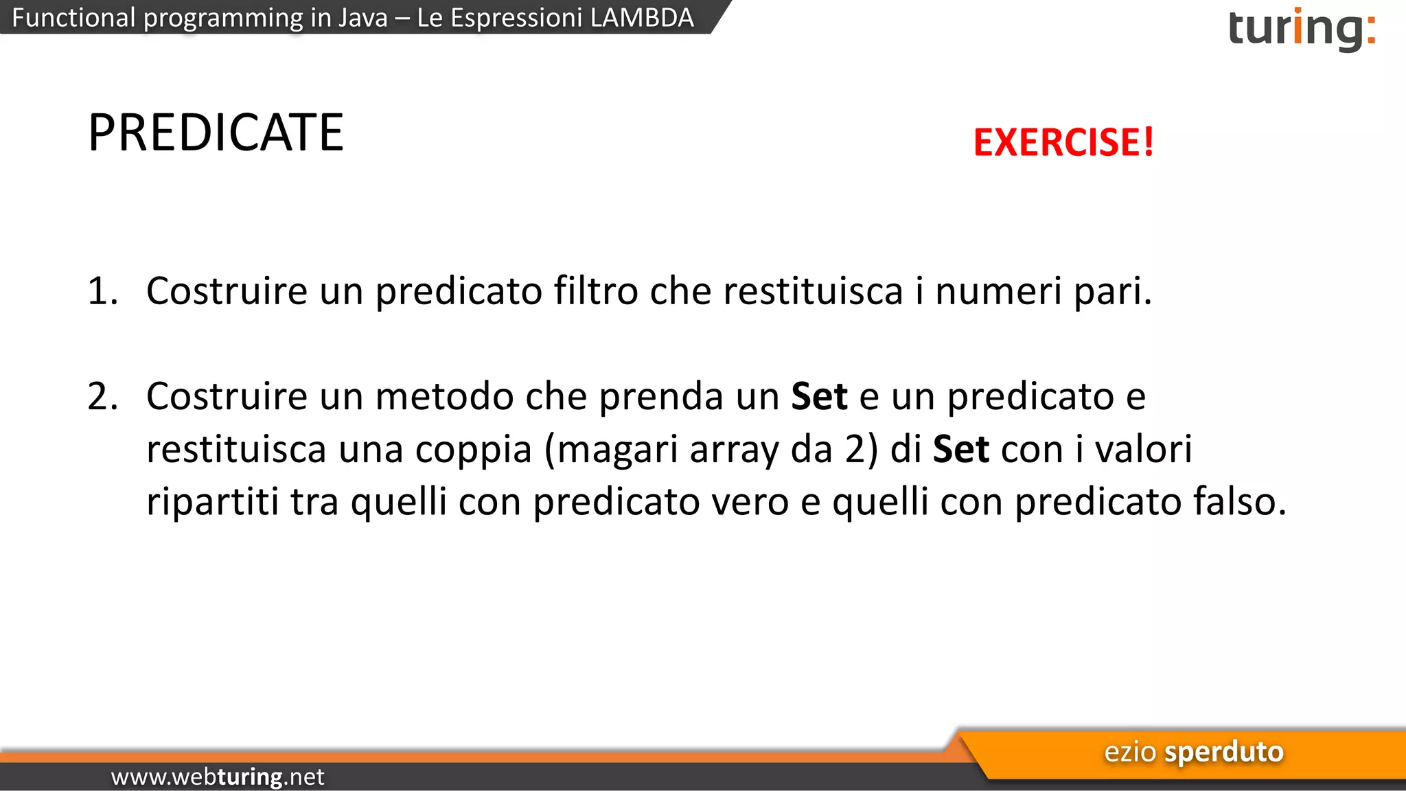 Functional Programming in Java - Le Espressioni Lambda | PDF | Programming Languages | Computing
