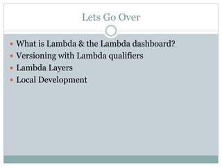 Lambda lambda-lambda | PPTX