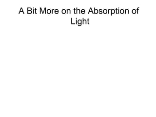 Lambda Absorption Lecture | PPT