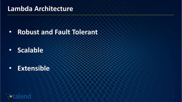 Lambda architecture with Spark | PPT