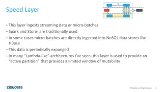 Part 1: Lambda Architectures: Simplified by Apache Kudu | PPT | Free download