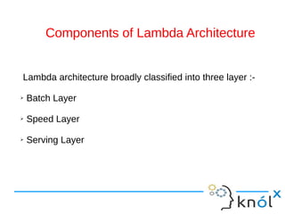 Lambda Architecture with Spark | PPT
