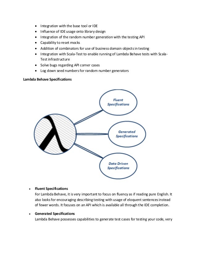 Lambda Behave Java 8′s Testing Framework