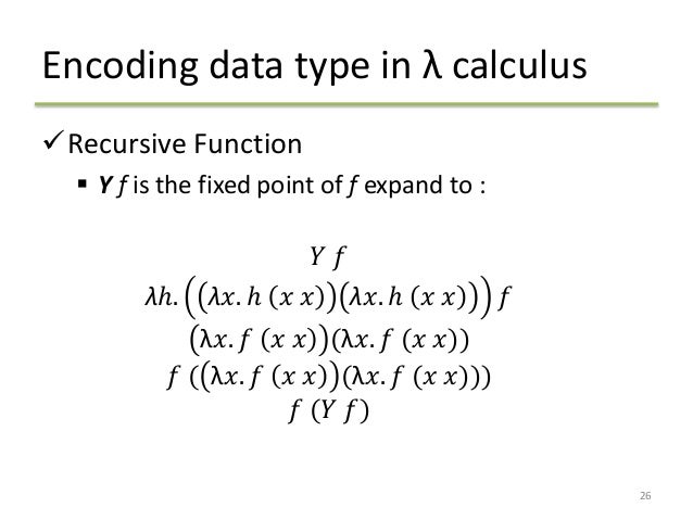 Lambda Calculus