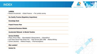 Lambda corporate presentation | PPT