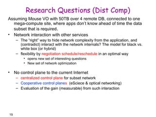 Lambda Data Grid: An Agile Optical Platform for Grid Computing and Data-intensive Applications ...