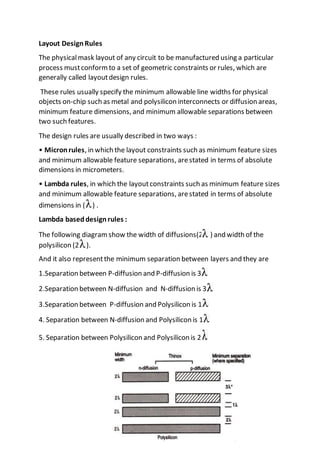 Lambda design rule | DOCX