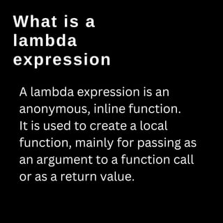 "Capture" in lambda expression. | PDF