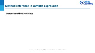 LambdaExpressionInjavaforlearning fucntion | PPT